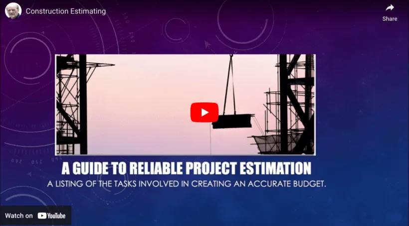 Master Construction Estimating: Essential Video Tutorial